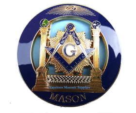 Blue Lodge Deluxe Master Mason Cut Out Car Emblem – Conley Sports